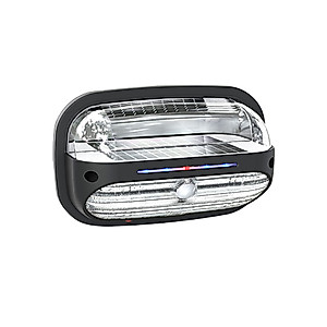 Solar Wall Light, Solar-Powered Motion Security Light, 25w,Provides Security for Your Garage, Driveway, Garden, and The Whole Property,SOLTECH