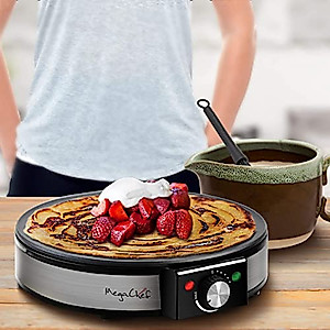 The MegaChef Crepe and Pancake Maker Breakfast Griddle