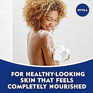 NIVEA Shea Butter Nourishing Body Wash, Moisturizing Body Wash for Dry Skin, 20 Fl Oz Bottle