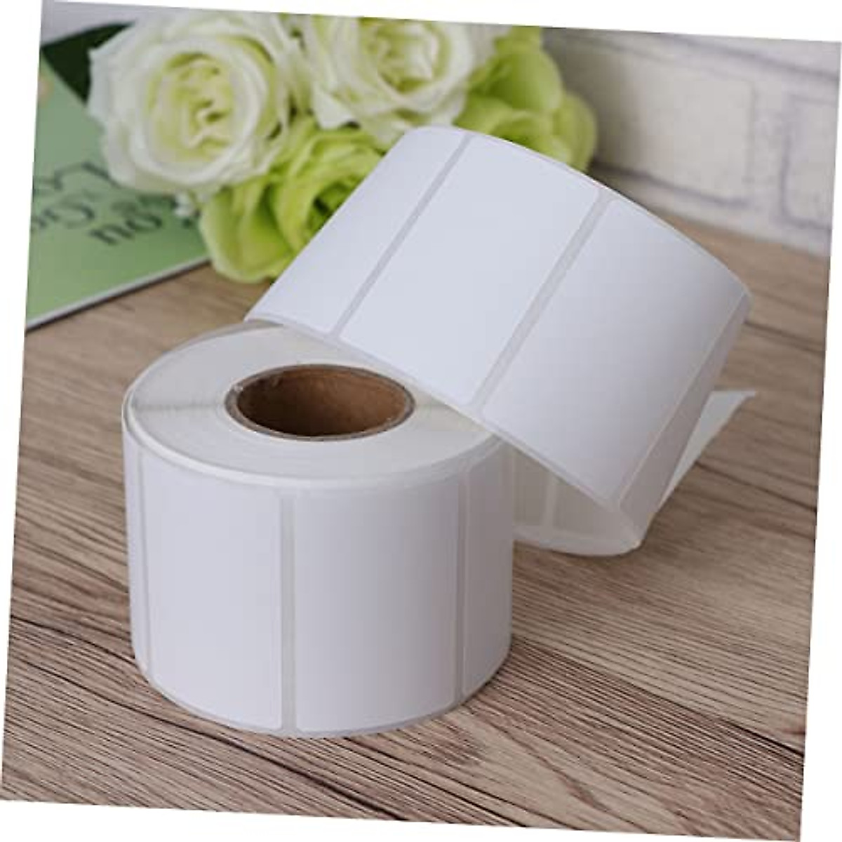 Ciieeo 3pcs Thermal Sticker Labels Thermal Sticker Paper Thermal Paper Labels Shipping Supplies Printable Tags Blank Sticker Printer Clear Sticker Paper White Labeling Heat Sensitive 4X