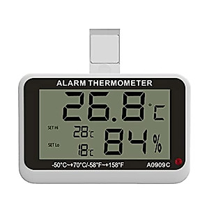 CAZSTYK LCD Digital Hygrometer Indoor Room Temperature Humidity Meter
