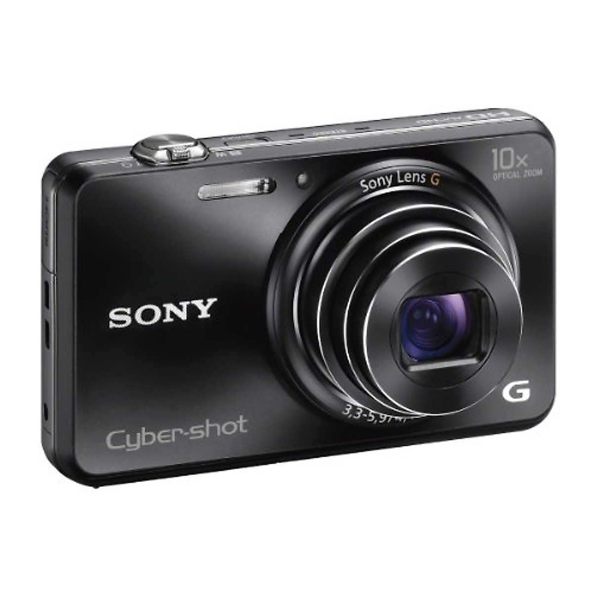 Sony Cyber-shot DSC-WX150 18.2 MP Exmor R CMOS Digital Camera with 10x Optical Zoom and 3.0-inch LCD (Black) (2012 Model)