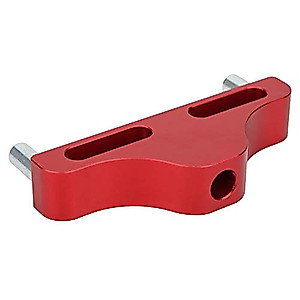 Woodworking Tool, Aluminum Alloy Exact Position Woodworking Accessories Woodworking Scriber, Hard And Durable Industrial for Woodworking(red)