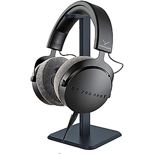 beyerdynamic 729906 DT 700 PRO X Closed-Back Studio Headphones for Recording & Monitoring Bundle with Deco Gear Full-Sized Headphone Case, Headphone Stand and Microfiber Cleaning Cloth