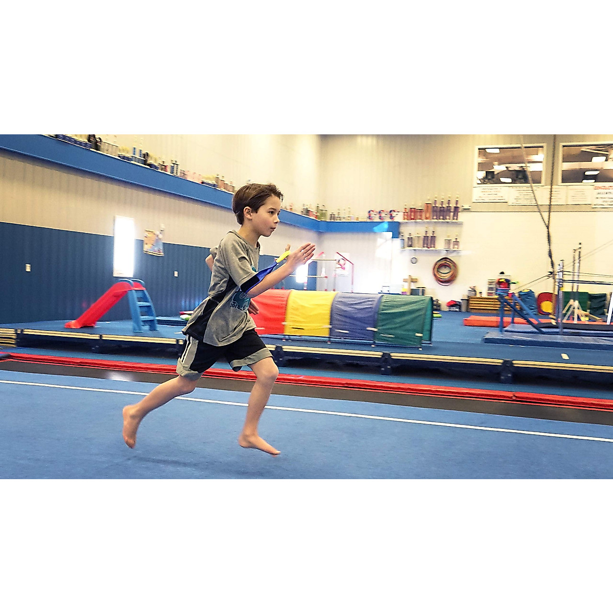 Tumbl Trak Adjustable Lycra Running Arms - Correcting Arm Position for Track and Field, Agility Training and Speed Training - Unisex Youth