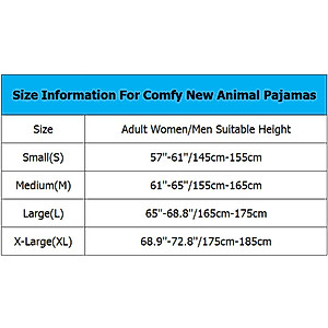 Comfy New Animal Onesie Shark Halloween Cosplay Pajamas Costume Sleepwear Large