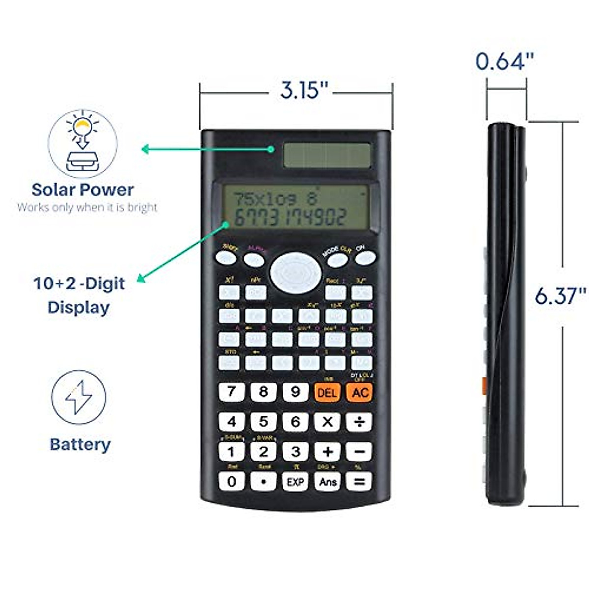 Mr. Pen Scientific Calculator - School & College - 240 Functions