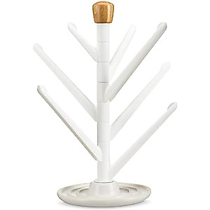 Full Circle Branch Out Kitchen Sink Accessories, Sinkside, White