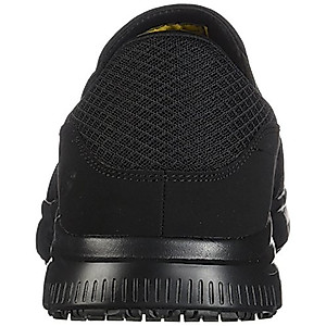 Skechers Men's Black Flex Advantage Slip Resistant Mcallen Slip On - 14 D(M) US