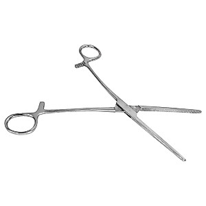 HTS 161S2 2 Pc 8" Locking Straight & Curved Hemostat Set