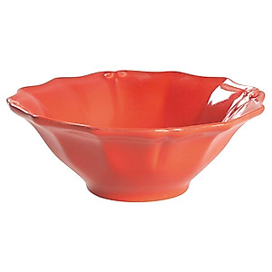 Casafina Vintage Port Red Soup Cereal Bowl Round 6 3/4"