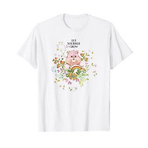 Care Bears Cheer Bear Let Yourself Grow Floral T-Shirt