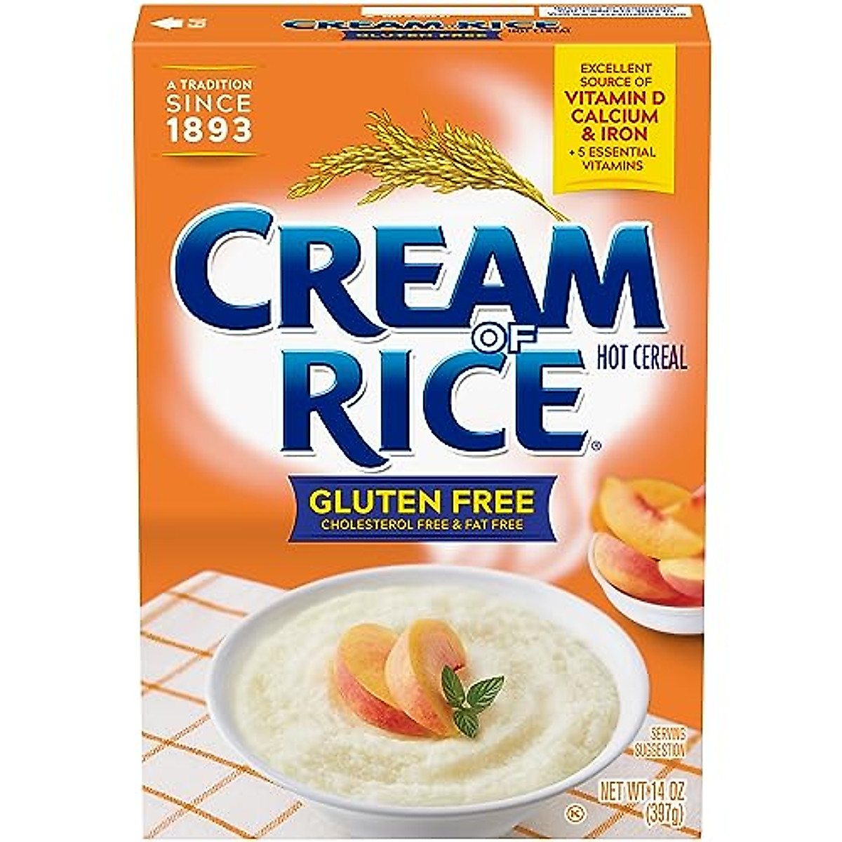 Cream of Rice Gluten Free Hot Cereal, 14 Ounce