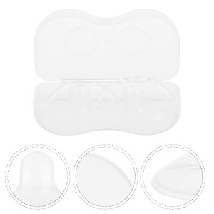 Nipple Shield 4pcs Silicone Nipple Shield Cover Set Breastfeeding Nursing Shield Protector for Women