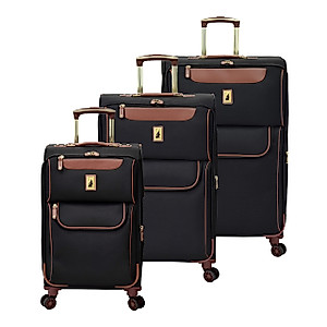 LONDON FOG Westminster 3 Piece Set, Black