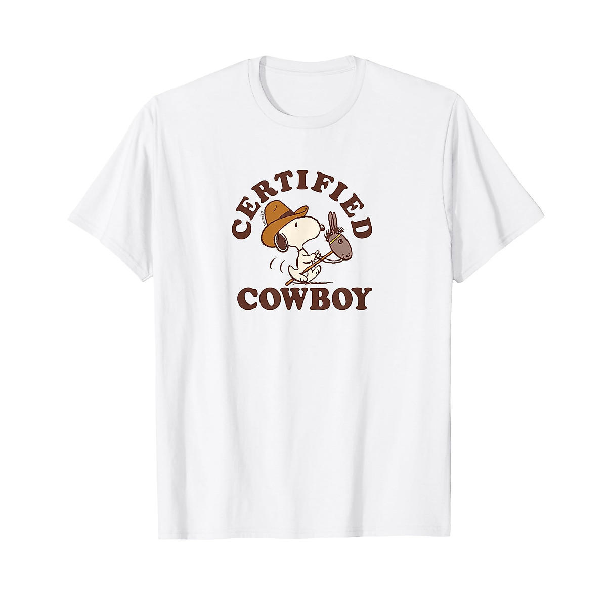 Peanuts - Certified Cowboy Snoopy T-Shirt