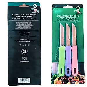Rena Germany 3 Piece Set of Fruit/Vegetable Kitchen Knives
