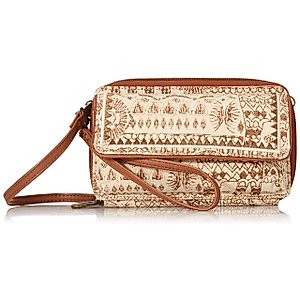 Sakroots Women's Luna, Tobacco Batik World