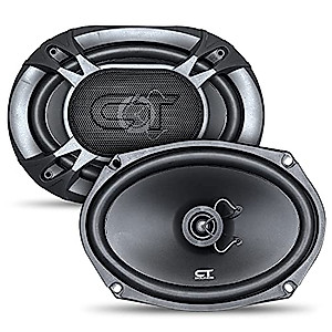 CT Sounds BIO-6X9-COX 6x9 Inch Coaxial Car Speakers, 200 Watts Max, Pair
