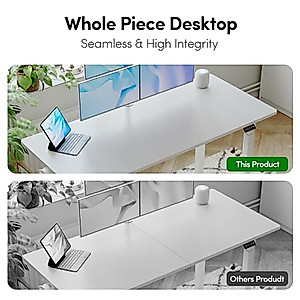 BANTI SDE-STSTZ Standing Desk, 72“×29", White