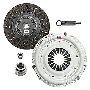 ClutchMaxPRO Performance Stage 2 Clutch Kit Compatible with 1954-1981 Chevy GMC C G K P 10 20 30 1500 2500 3500 15 25 35 1000 K5 Blazer Jimmy Pickup V6 3.2L 3.8L 4.1L (CP04022HD-ST2)