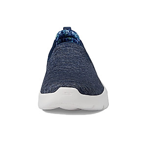 Skechers Women's GO Walk Flex-Clever View Sneaker, Navy, 12