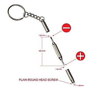 Universal Souvenir Glasses and Sunglasses Repair Kit, Black