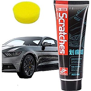 100ml Car Resurfacing Polisher Set Repair Kit Polishing Wax Cream,Car Scratches Repair Kit,Paint Restorer,Car Scratch Repair Swirl Remover,Easily Repair Paint Scratches,Water Spots,Marks,Blemish