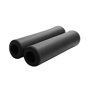 Toxz 1Pair Bike Silicone Anti-Slip Handlebar Grips for Mountain MTB Bicycle Cycling,with End Plug,Shock Absorption Lightweight Silicone Handlebar