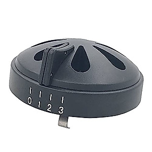 Dracarys Charcoal Kamado Cast Aluminum Top Vent Chimney for Vision Grills Classic B Series 18 Inch Pit Boss 71220, 71240