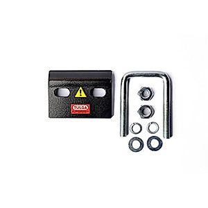 Anti Rattle Hitch Tightener Stabilizer No Sway for 2" and 1.25" Steel Heavy Duty Rust Free