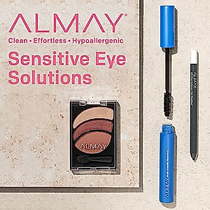 Almay Multi-Benefit Mascara and Eyeliner Duo Value Pack, Black Brown
