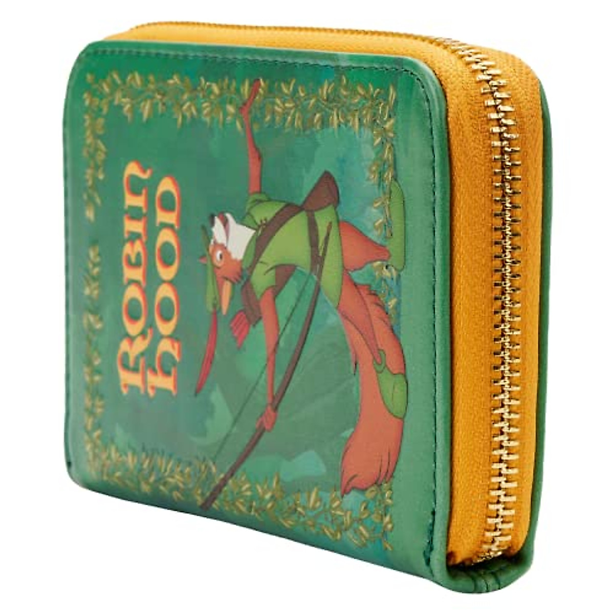 Loungefly Disney Robin Hood Book Zip Around Wallet