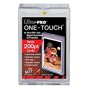 Ultra PRO One Touch - 200 PT Magnetic Card Case - Standard Size - UV Protected 85834-UV - PACK OF 6