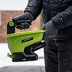 Earthwise SP001 20-Volt Cordless Electric Handheld Fertilizer Seed Garden Spreader (Tool Only)