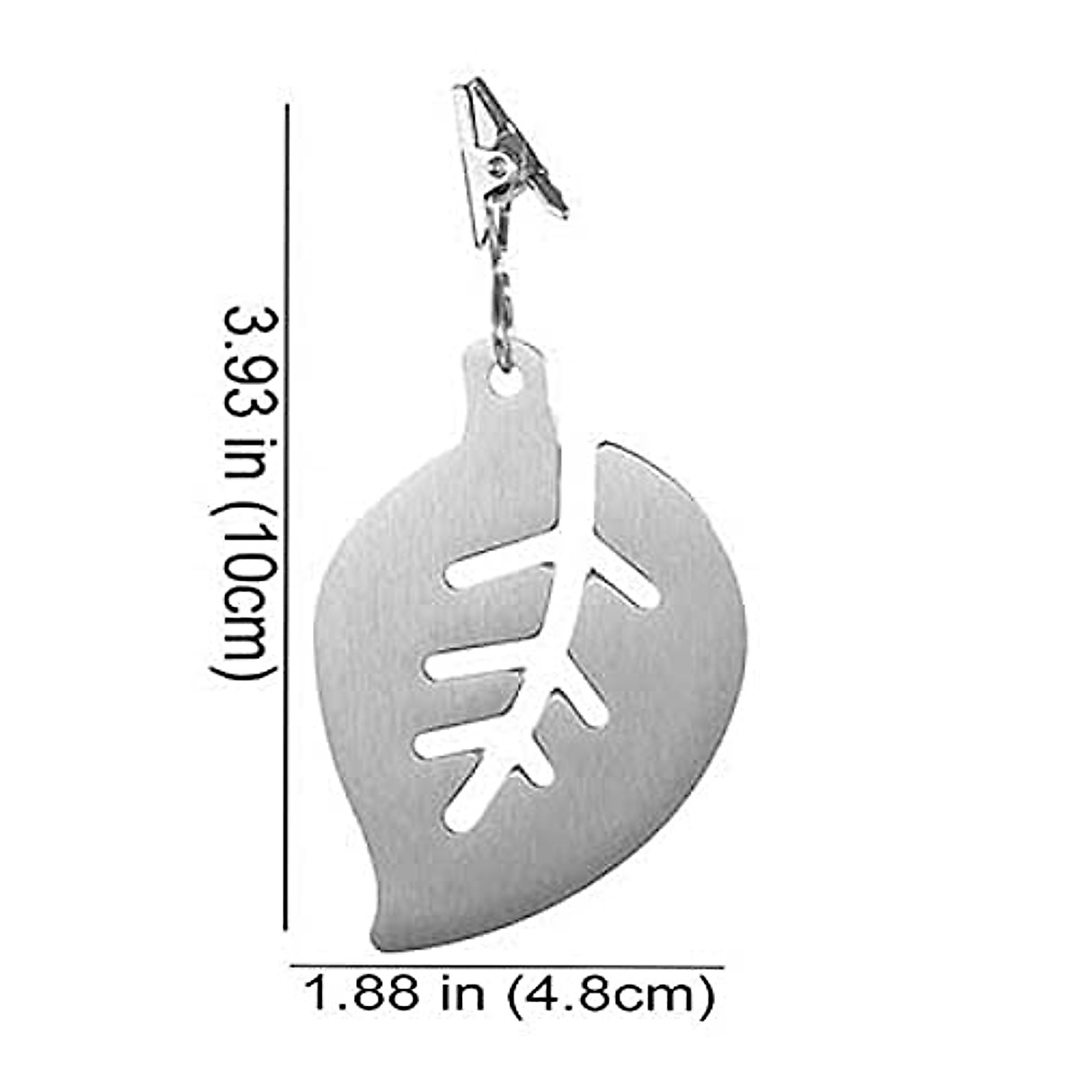 NT ling 4 Pieces Table Cloth Clips Stainless Steel Tablecloth Clips Table Cover Clamps Holder for Party Picnic Garden Home Indoor Outdoor Camping