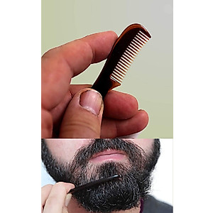 Beard Grooming Kit in Metal Tin - The Beard & The Wonderful 5 Piece Beard Grooming Kit for Men Includes Moustache Wax, Beard Oil, Beard Balm, Pocket-Sized Beard Comb & Beard Scissors | Original Scent