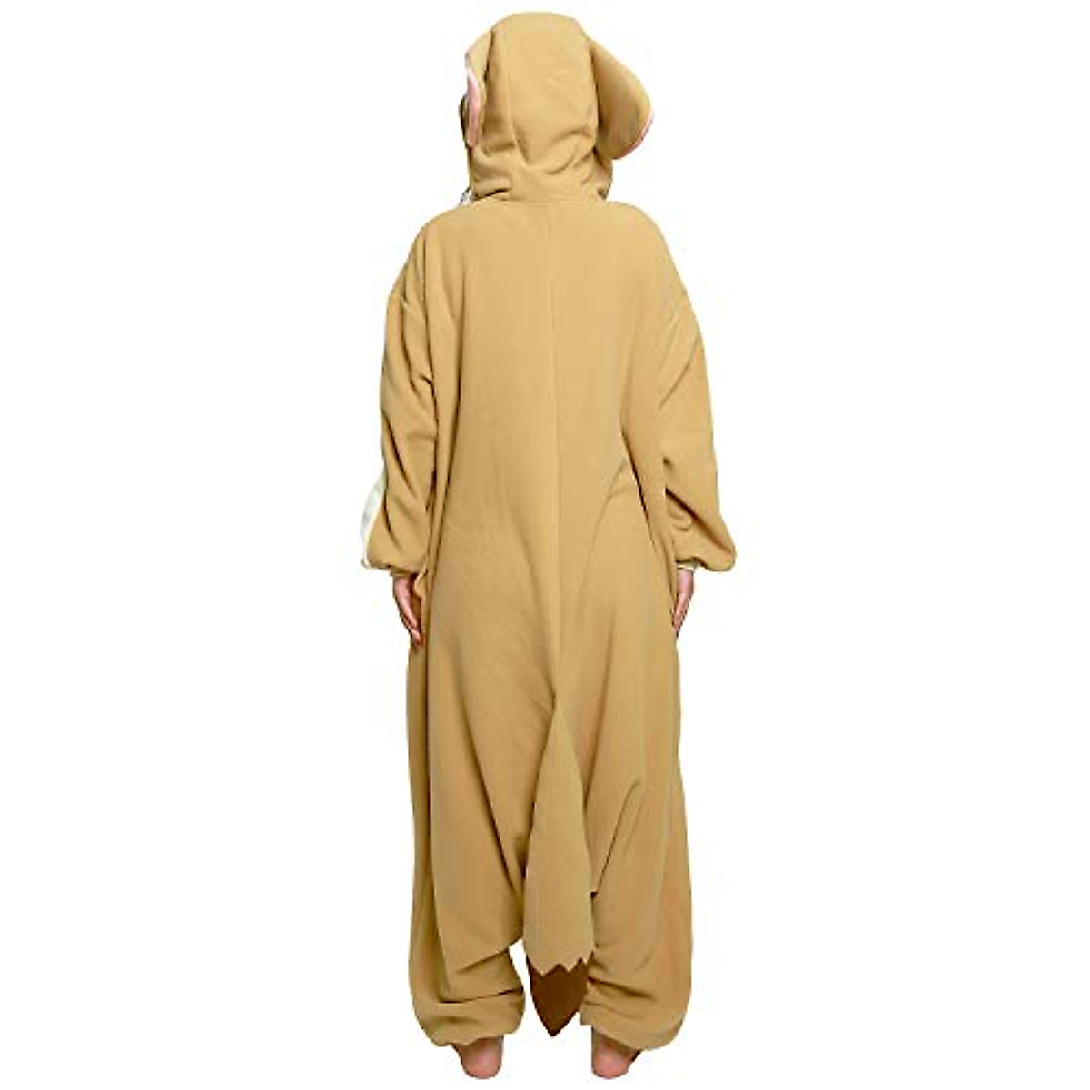 SAZAC Fennec Fox Kigurumi - Onesie Jumpsuit Halloween Costume (X-Large)