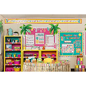 Teacher Created Resources Tropical Punch Circles Die-Cut Border Trim