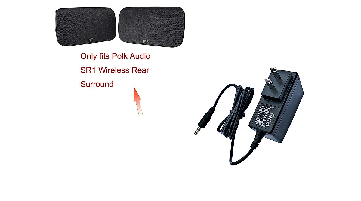 UpBright 15V AC/DC Adapter for Polk Audio SR1 Speakers