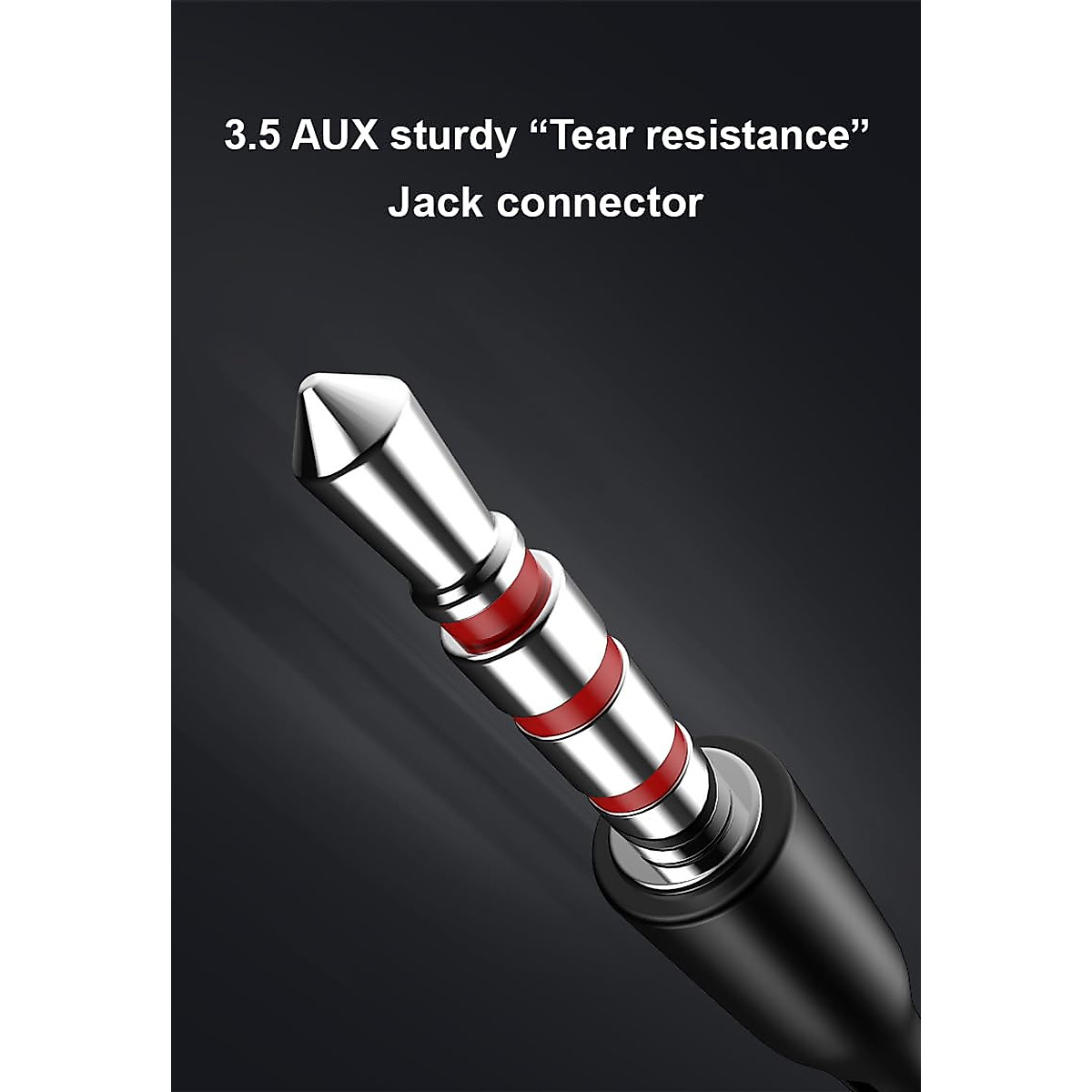 kolodosa 3 Pack Superior Metal Wired Earbuds Headphones - Tangle-Free Earphones with in-Line Mic, Enhanced Bass, and Ergonomic Design for Smartphones - Black