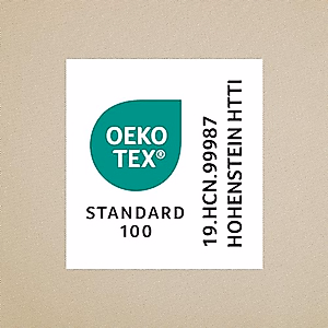 TOWN & COUNTRY BASICS Cabana Solid Heavyweight Indoor Outdoor Curtains, Light Filtering Opacity with Grommet Top, Water Repellent, 2-Pack Set, 54"x84", Natural