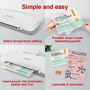 Staples 1171104 9.5-Inch Thermal & Cold Laminating Machine
