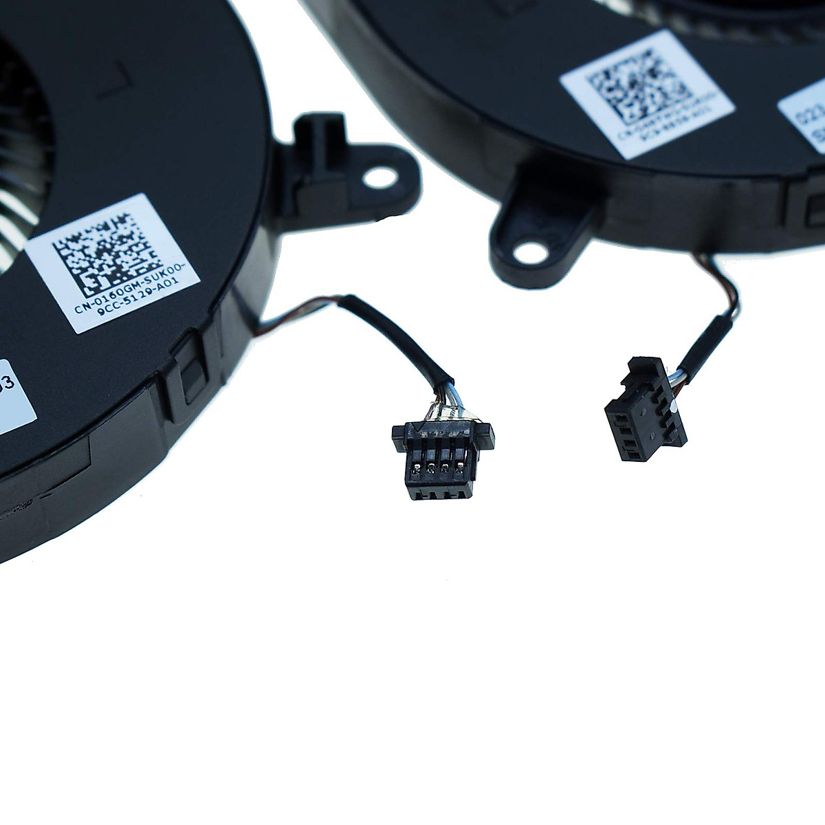 Rangale Replacement 1 Pairs CPU and GPU Cooling Fan for Dell 2019 G3-3590 G3 3590 G5 SE 15 5500 5505 G3-3500(i7 9th Gen) P89F Series Laptop CN-04NYWG & CN-0160GM 023.100G9.0013