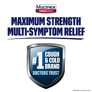 Mucinex Sinus-Max Max Strength Severe Congestion & Pain Liquid Gels, 16ct