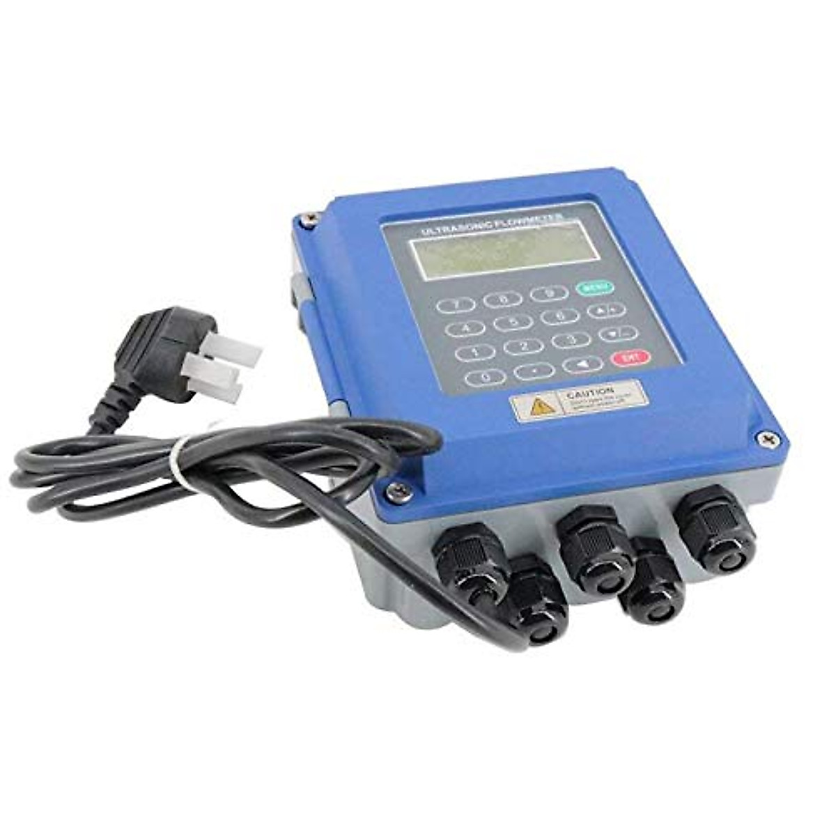 VTSYIQI Ultrasonic Flow Meter Flowmeter DN25mm-DN100mm TUF-2000B Wall Mounted Type RS485 Interface IP67 Protection TS-2 Transducer