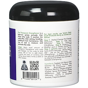 Taliah Waajid Black Earth Products The Strengthener Medicated Formula, 6 Ounce