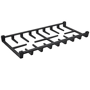 Siwdoy WB31X27150 Range Surface Burner Grate, Center Grate Compatible With GE Stove Replaces WB31X24737, Cast Iron Rack Matte Black Finish