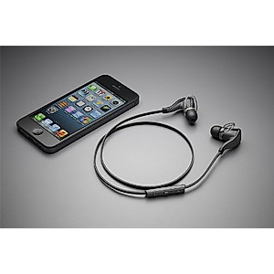 Plantronics BackBeat Go 2 Wireless Hi-Fi Earbud Headphones - Compatible with iPhone, iPad, Android, and Other Leading Smart Devices - Black