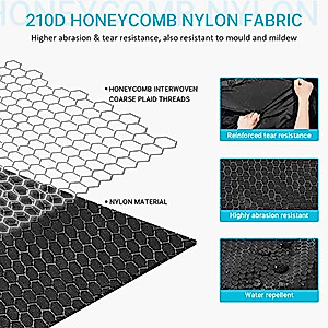 Gonex 100L Packable Travel Duffle Bag, Extra Large Luggage Duffel (Black)